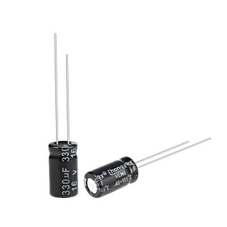 330uF 16V Capacitor, Aluminum Electrolytic Capacitors 105C High Temp ...