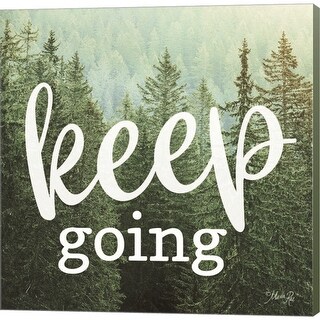 Marla Rae 'Keep Going' Canvas Art - Bed Bath & Beyond - 31596880