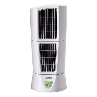 Lasko Desktop Wind Tower - White Lasko 4910 Desk Top Wind Tower Fan ...