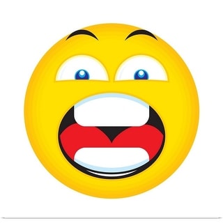 yelling smiley face