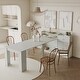 Foldable Dining Table for 6-12 People, Extends to 118 inchConsole Table ...