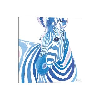 iCanvas "Vibrant Zebra" by Chelsea Goodrich Canvas Print - Bed Bath ...
