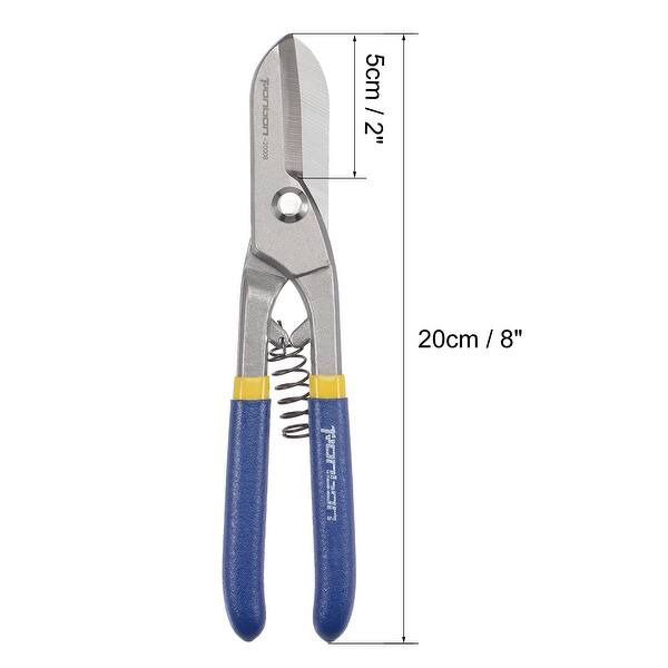 Sheet Scissor 8inch Straight Cut for Sheet Metal Hard Material Cutting ...