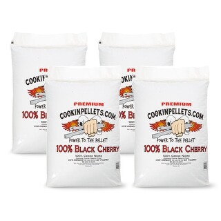 CookinPellets Black Cherry Smoker Hardwood Wood Pellets, 40 Pound Bag ...