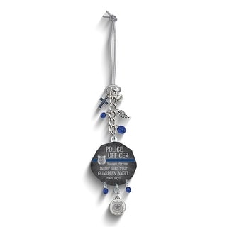 Curata Police Officer Guardian Angel Car Charm - Bed Bath & Beyond ...