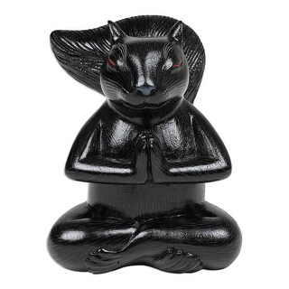 Novica Handmade Prudent Apprentice At Night Wood Statuette - Bed Bath ...