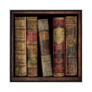iCanvas "In The Library I" by Russell Brennan Framed - Bed Bath ...