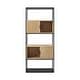 Middlebrook Designs Modern Fluted-Door Bookcase - Bed Bath & Beyond ...