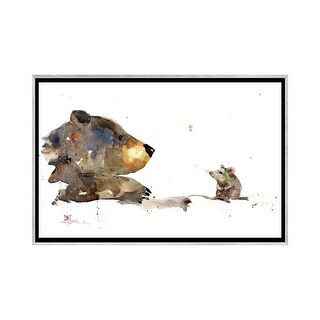 iCanvas "Bear & Mouse" by Dean Crouser Framed - Bed Bath & Beyond ...