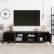 75" Modern TV Stand for TVs up to 75 Inches, Entertainment Center with ...