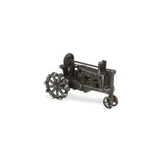 Black Cast Iron Tractor Table Decor - Bed Bath & Beyond - 36514202