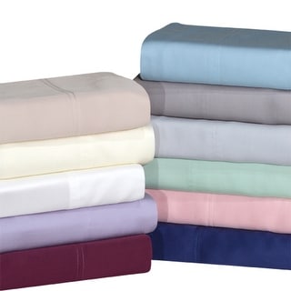 4-Piece queen best sheets cream cooling sheets bamboo lyocell sheets ...