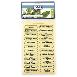 Clear Spice Labels - Bed Bath & Beyond - 35879510