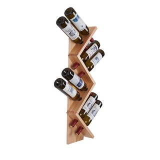 Vertical Z Wine Rack/Wine Rack Wall Mounted/Solid Wood Wine Rack - Bed ...