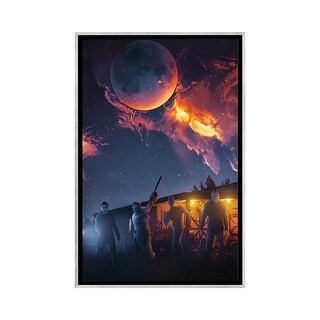 iCanvas "Horror Clan" by Marischa Becker Framed - Bed Bath & Beyond ...