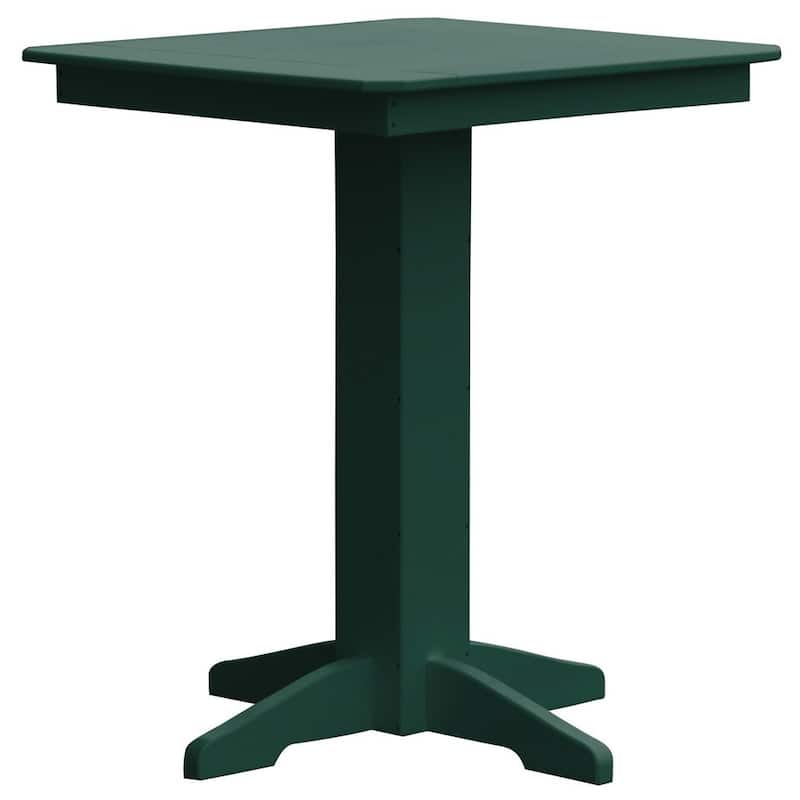 Poly Lumber Square Bar Table - Overstock - 35470713