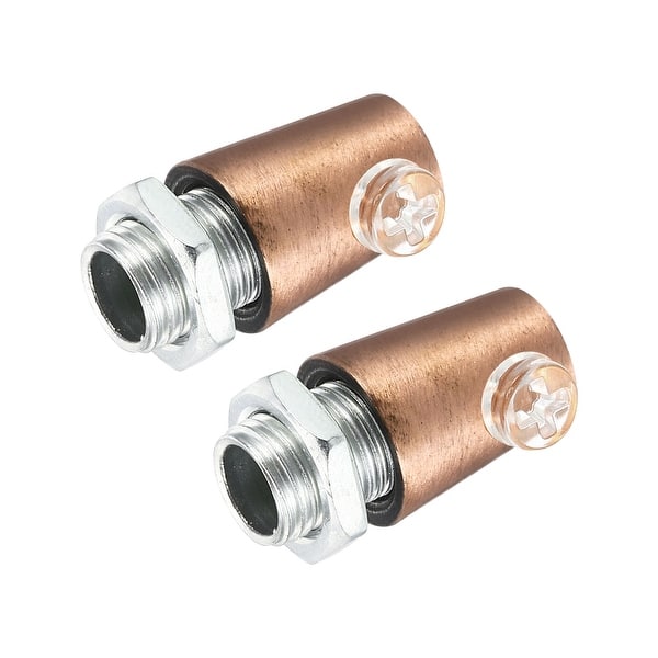 Lighting Cord Grips,Carbon Steel Light Cable Glands w Screw,2Pcs,Red ...