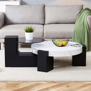 The detachable double-decker coffee table for various scenes - Bed Bath ...