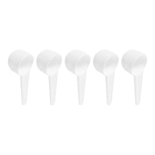 Plastic Measuring Spoons Powder Scoops Spoon Kitchen Spoon, 10g White ...