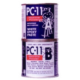 PC-Products 080115 PC-11 Epoxy Paste, 2-Part, White, 1/2 Lb - Bed Bath ...