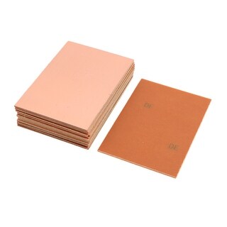 16Pcs 100mmx70mm Fiber Single Copper Clad Plated Laminate PCB Circuit ...