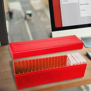 Red Plastic Storage Box for 20 Certified PCGS NGC Coin Slabs - Bed Bath ...