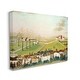 Stupell The Cornell Farm Edward Hicks Classic Farm Painting Canvas Wall ...
