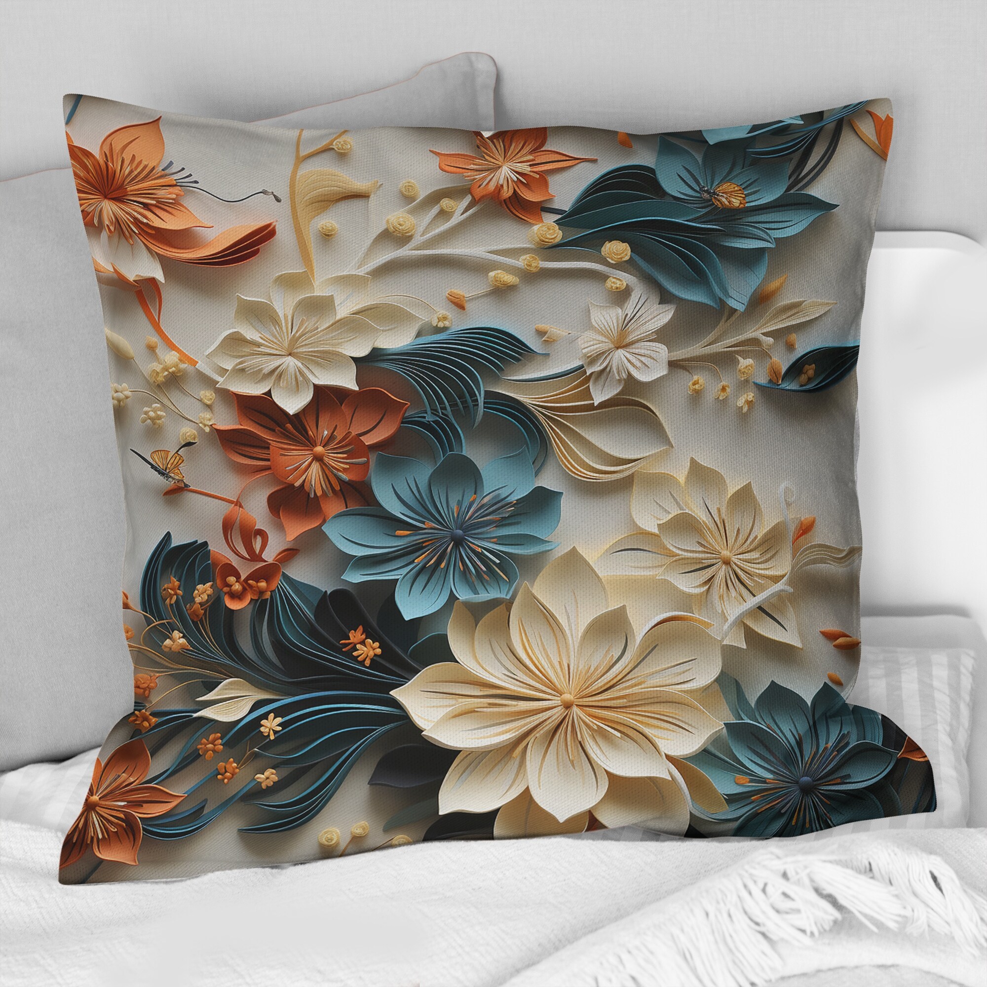 origami cushion pattern