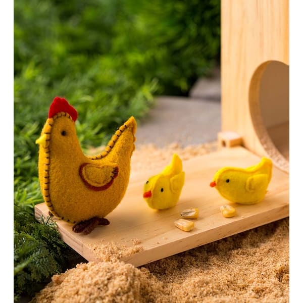 Hearthsong Felt Chickens Play Set - Bed Bath & Beyond - 38888228