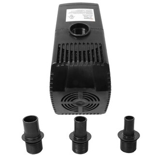 Sunnydaze Submersible 120-Volt Water Fountain Pump and Filter - 400 GPH ...