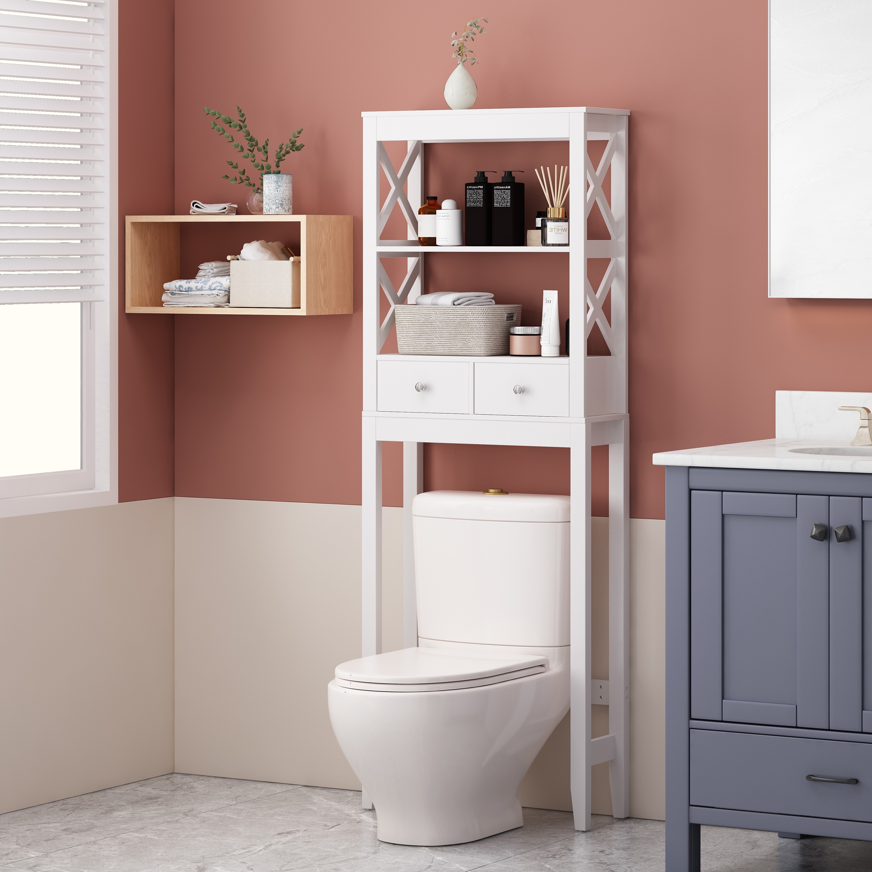 Modern & Contemporary Over-the-Toilet Storage - Bed Bath & Beyond