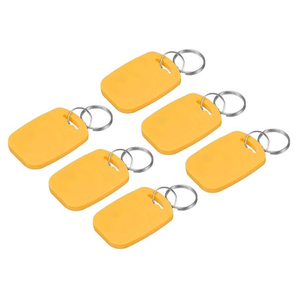 6Pcs Dual Frequency RFID Key Fobs Read Only Proximity IC/ID Card Tag ...