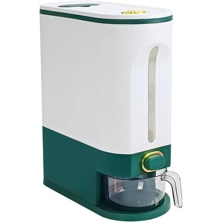 25 Lbs Rice Dispenser Large Grain Container Storage with Lid - Bed Bath ...