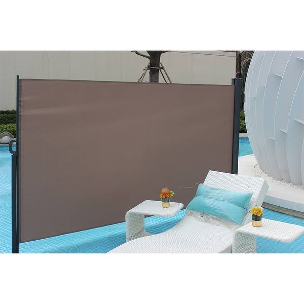 Outdoor Side Pull Shed Partition Cafe Terrace Canopy Decorative Screen ...