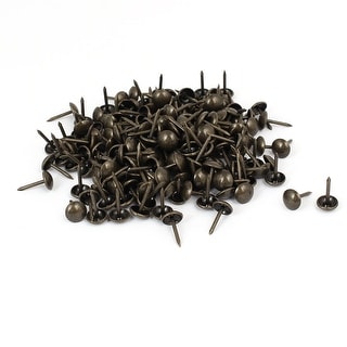 Leather Sofa Round Head Upholstery Tack Nail Bronze Tone 8mm x 15mm ...