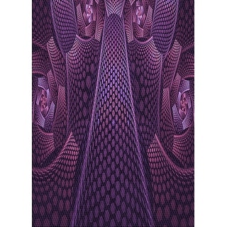 Ahgly Company Machine Washable Transitional Deep Purple Area Rugs - Bed ...