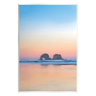 Stupell Distant Ocean Cliffs Sunrise Wall Plaque Art by Dennis Frates ...