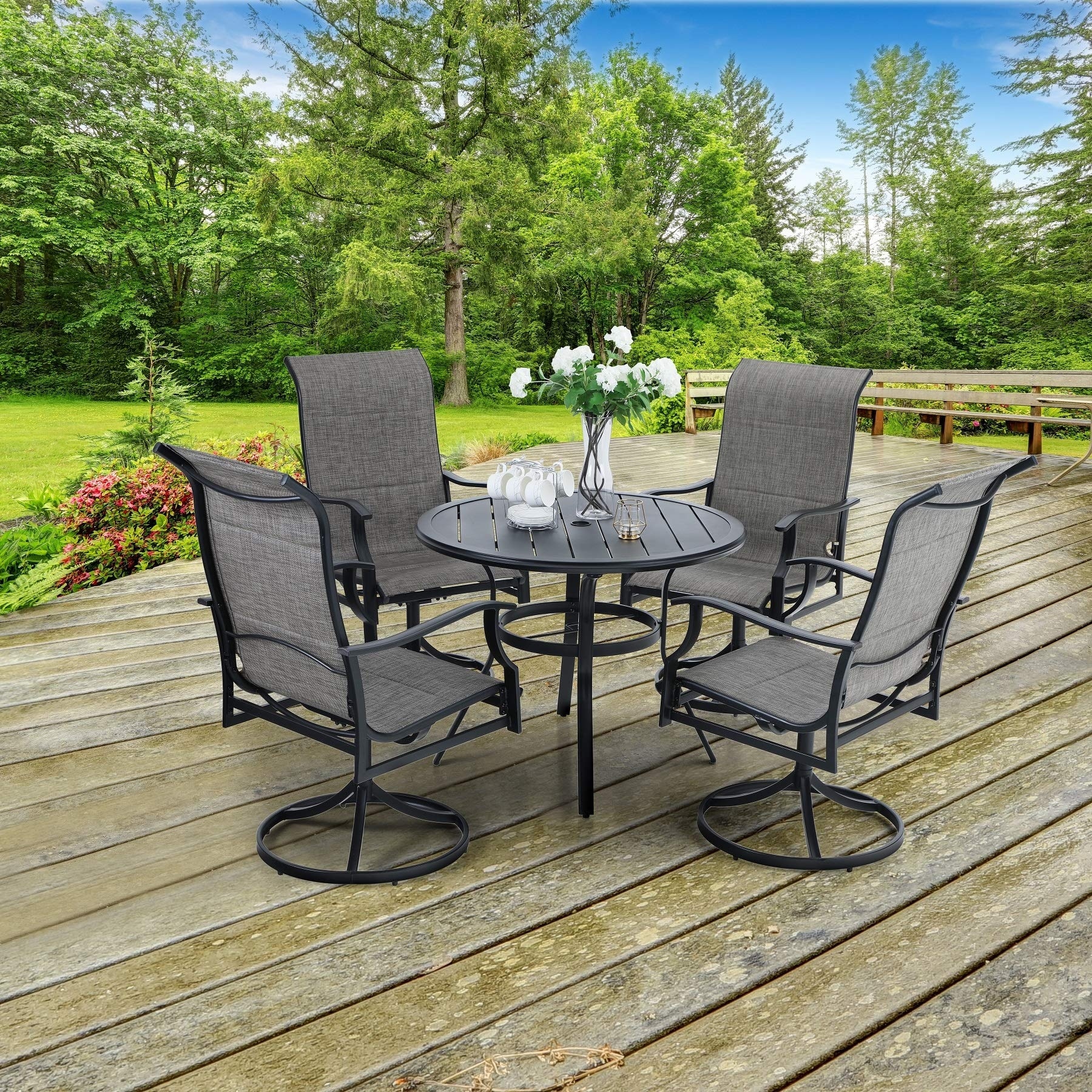 Round Outdoor Dining Sets - Bed Bath & Beyond