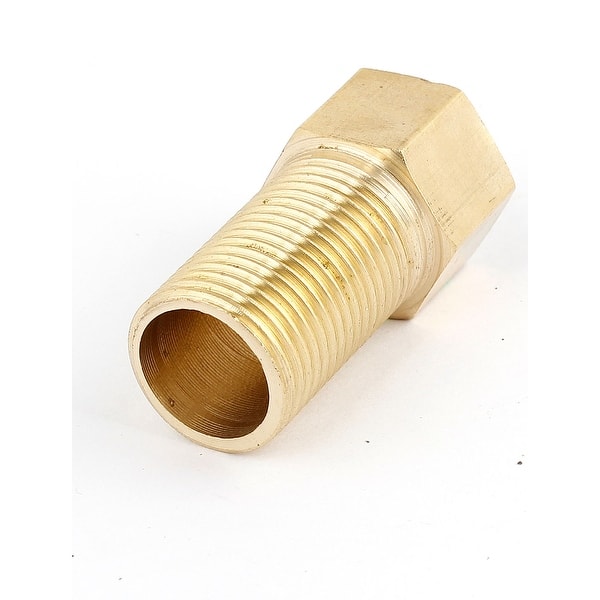 1/2PT Male to Female Thread Pipe Nipple Connector Quick Fitting 5cm ...