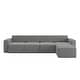 Contemporary 5 Piece Modular Sectional Sofa with Ottoman - Bed Bath ...