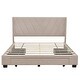 Velvet Upholstered Platform Storage Bed with 3 Drawers - Bed Bath ...