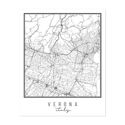 Verona Italy Train Map