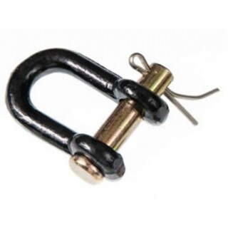 Double HH 24064 Black Painted Utility Clevis, 7/16" x 1-1/2" - Bed Bath ...