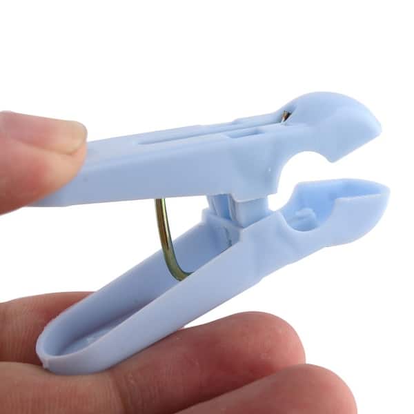 Home Clothes Socks Skirts Hanging Clothing Peg Clips Clothespin 20 Pcs ...