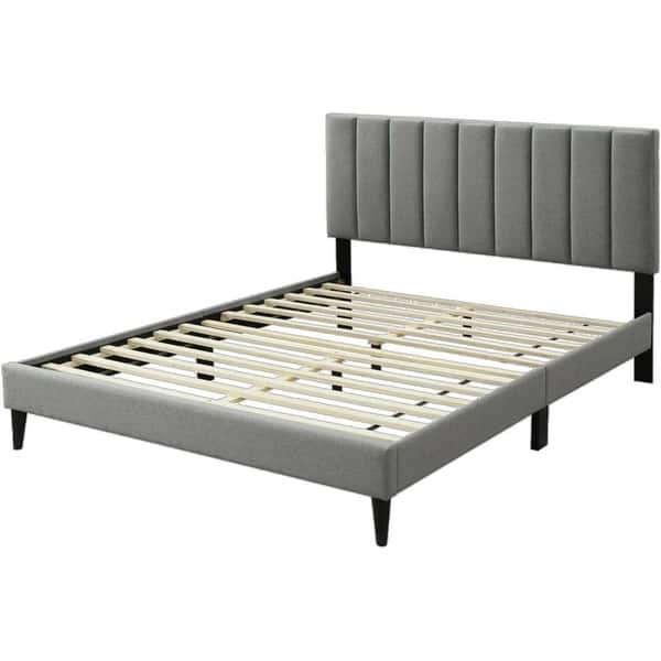 Millie Channel Bed-In-A-Box with USB in Gray - Bed Bath & Beyond - 38087779