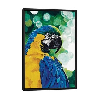iCanvas "Brilliant Parrot" by Chelsea Goodrich Framed - Bed Bath ...