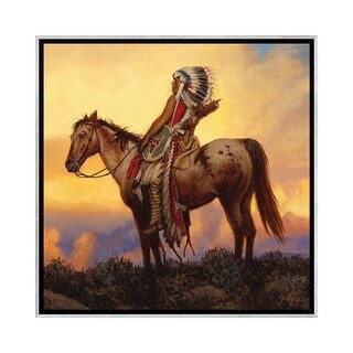 iCanvas "The Last Great Warrior" by Joe Velazquez Framed - Bed Bath ...