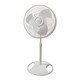 Lasko 16 Inch Oscillating Adjustable Tilting Pedestal Stand Fan, White ...