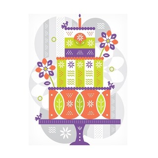 Melissa Maxwell 'Cake' Canvas Art - Bed Bath & Beyond - 39538902