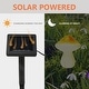 Mushroom Solar Lamps Outdoor Solar Light Multicolor Pathway Light - Bed ...